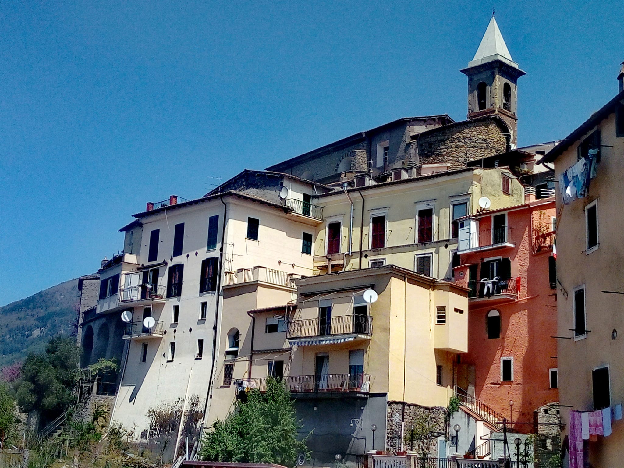 Gerano, omaggio alla Madonna del Cuore, in foto - Borghi d'Italia