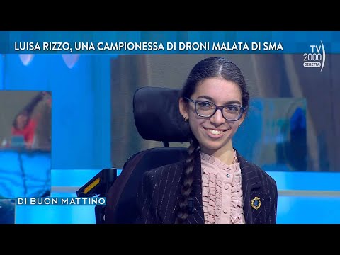 Luisa Rizzo, la campionessa di droni con atrofia muscolare spinale - Di buon mattino