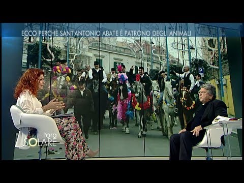 Don Pietro Belloni, devoto di S Antonio Abate, patrono degli animali - Ora Solare