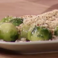 Cavolini di Bruxelles con crumble alle noci - Quel che passa il convento