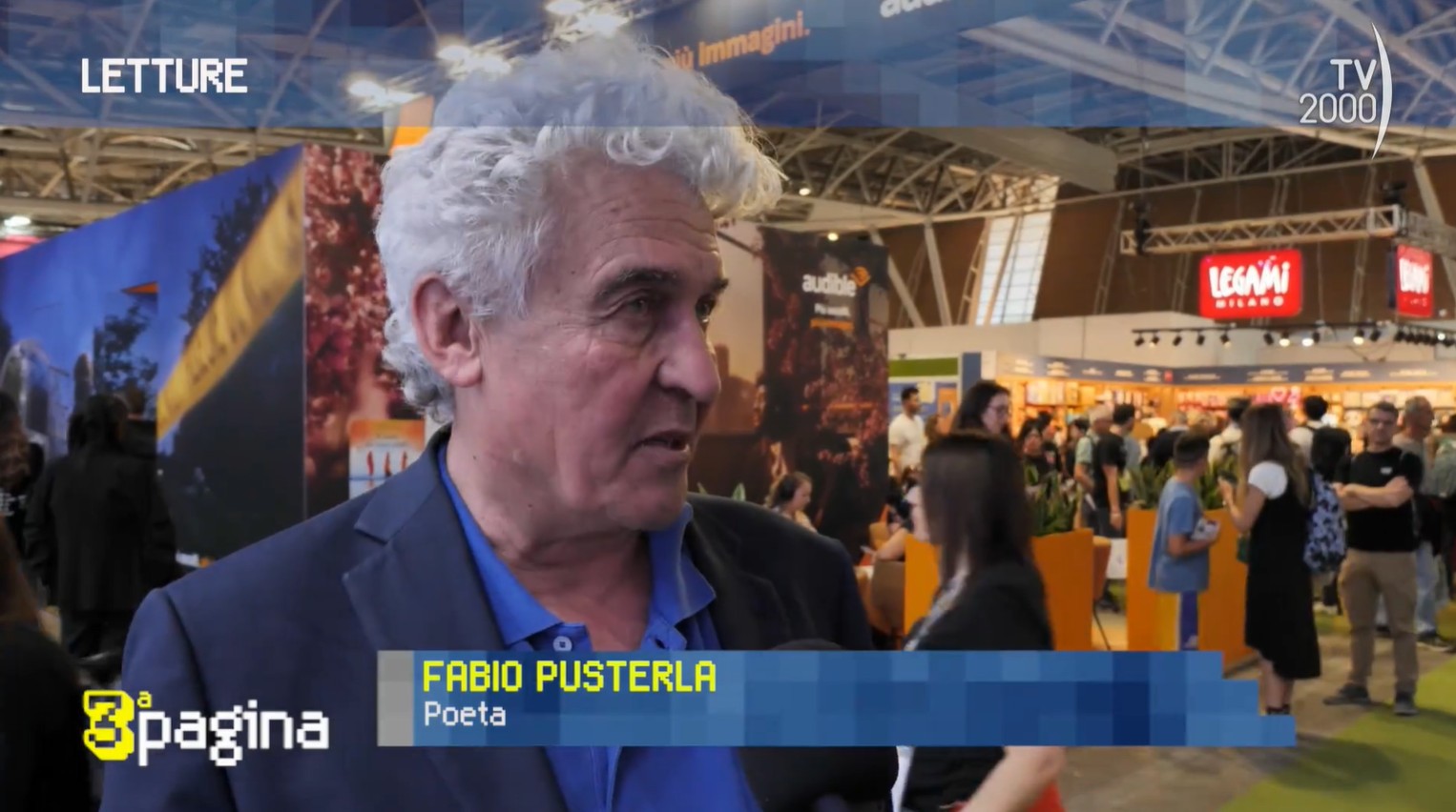 Terza Pagina: il nuovo libro di Fabio Pusterla - TG2000