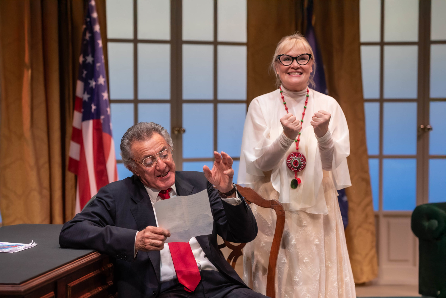 Retroscena: Luca Barbareschi a teatro in November - Ufficio Stampa